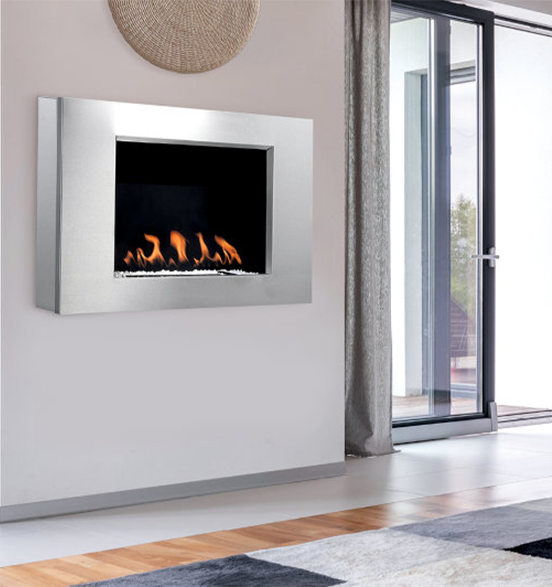 Concept Wall Hanging Flue-less Gas Fires - MultiQO | Pure Heating Solutions